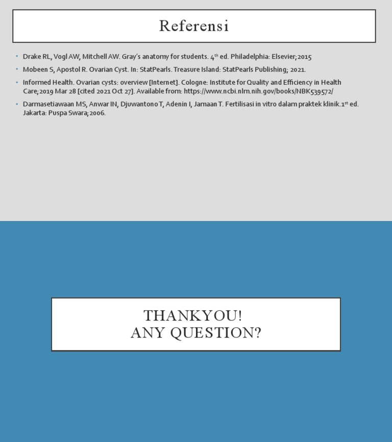 Klasifikasi Dan Faktor Risiko Kista Ovarium 5 | PDF