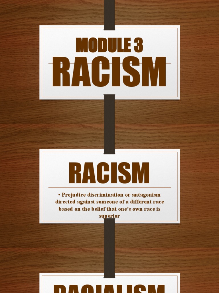 RACISM | PDF | Racism | Discrimination & Race Relations