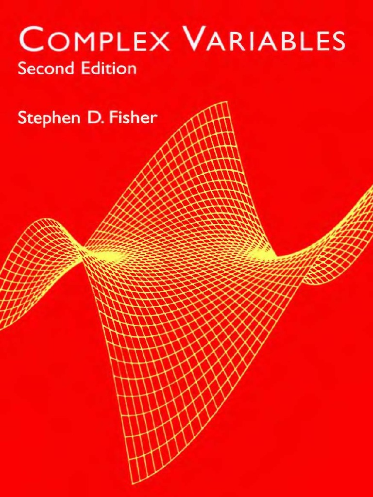 Complex Variables Fisher | PDF