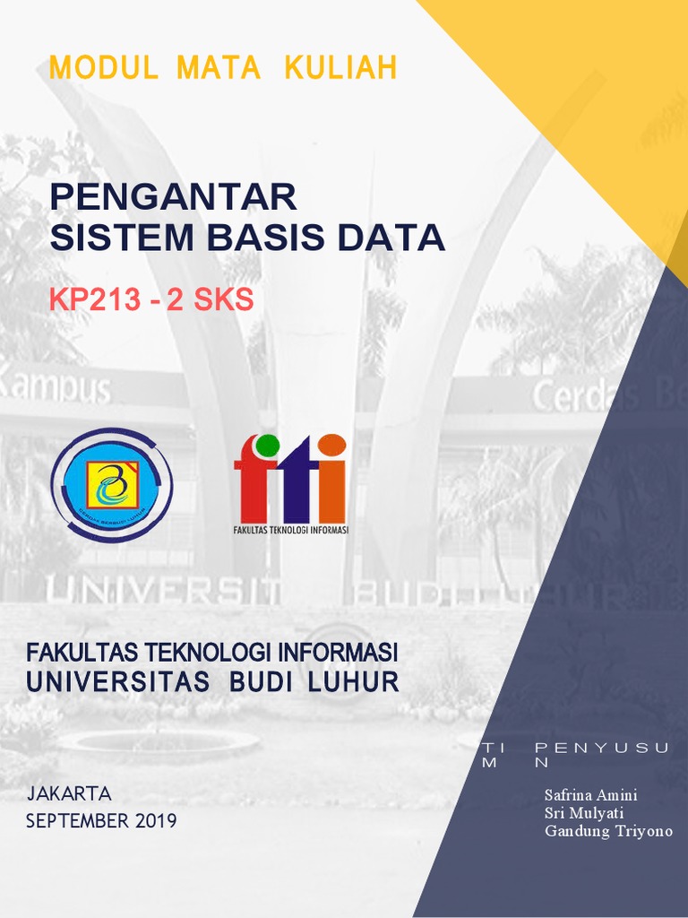 Arsitektur Sistem Basis Data Revisi | PDF