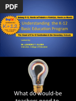 K 12 Framework | PDF | Pedagogy | Curriculum