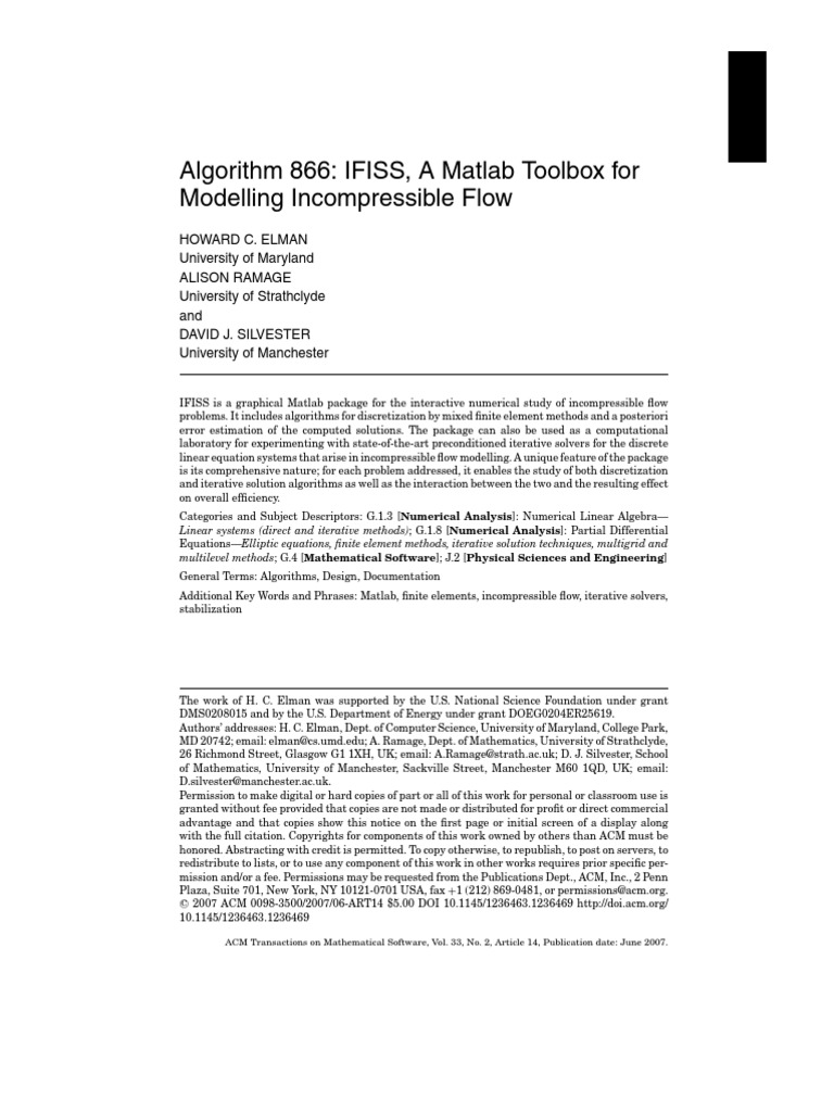 A Matlab Toolbox For Partial Differential Equation Finite Element Method Free 30 Day Trial 