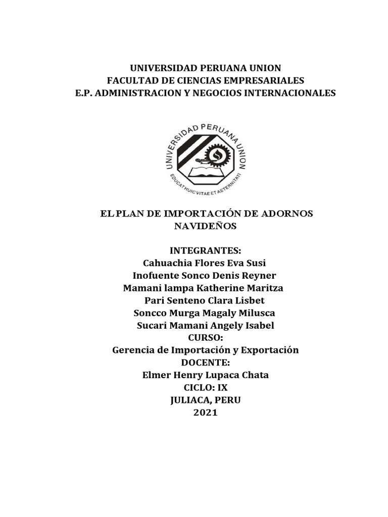 Importacion de Lueces Led | PDF | Mercado (economía) | Business