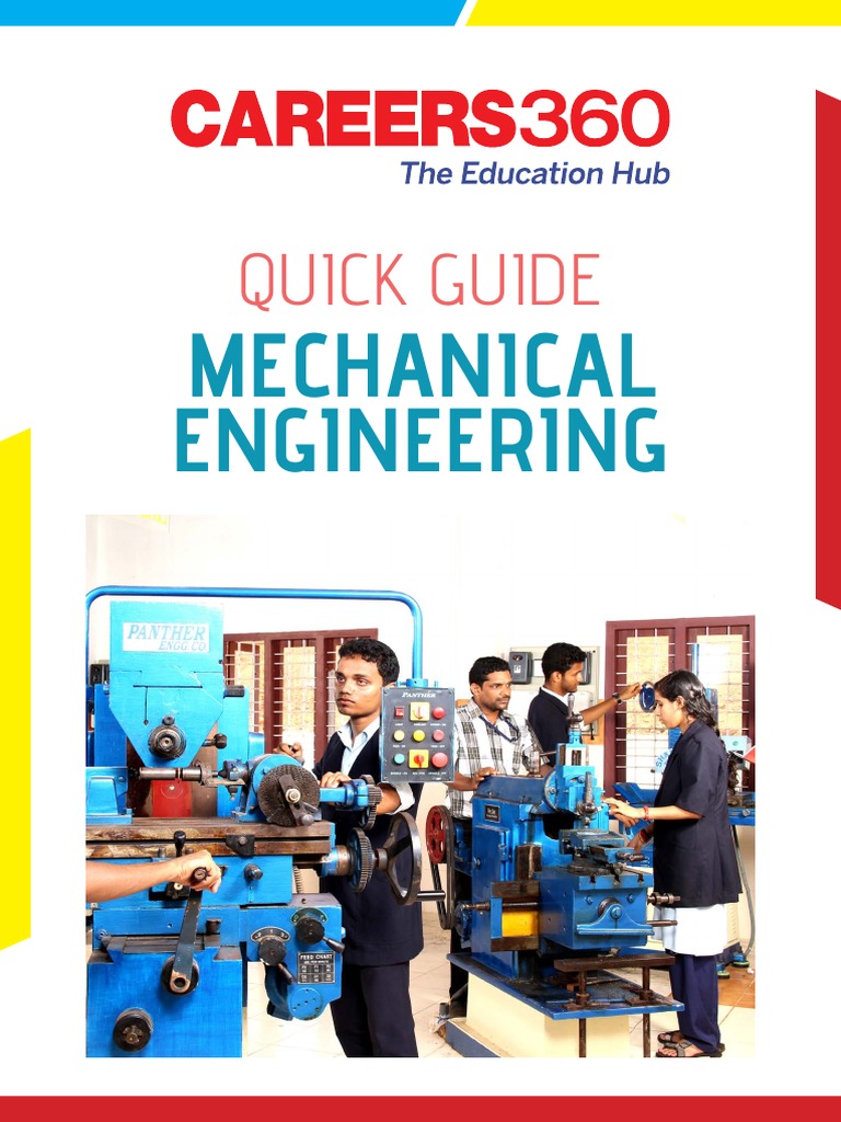 Careers360 Quick Guide To Mechanical Engineering | PDF | Mechanical ...