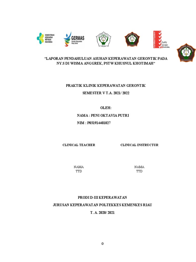 LK DM Pada Lansia | PDF