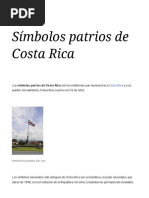 Asocie Simbolos Nacionalesde Costa Rica | PDF