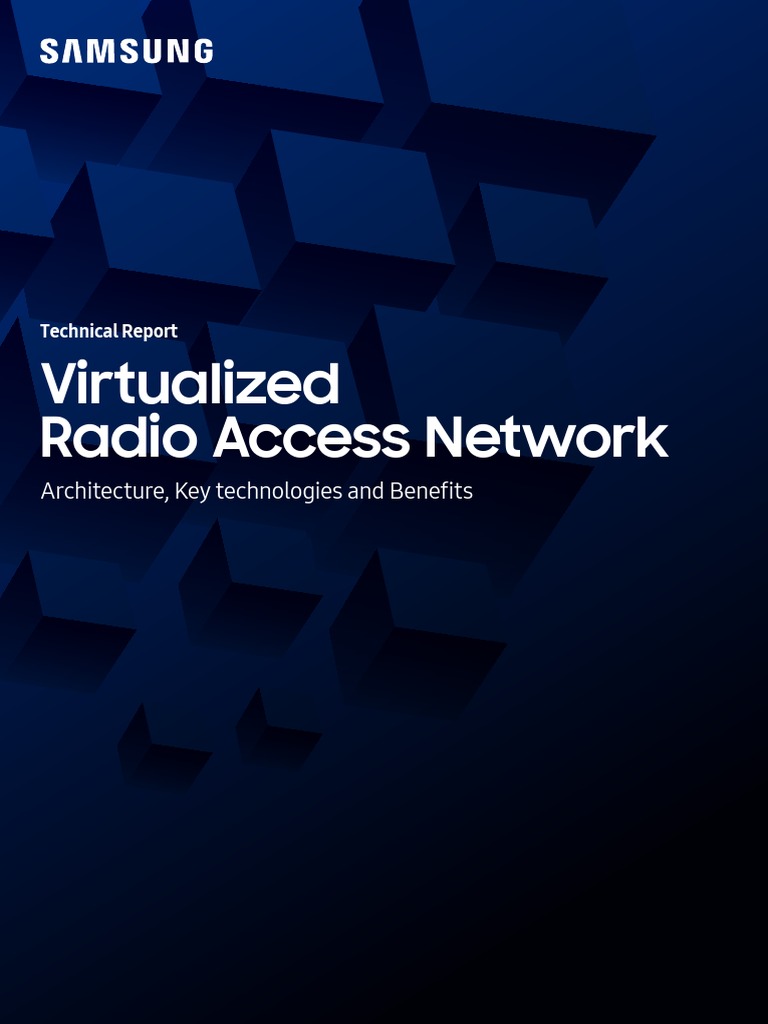 Technical Report on Virtualized RAN Architecture | PDF | Computer Network | Virtualization