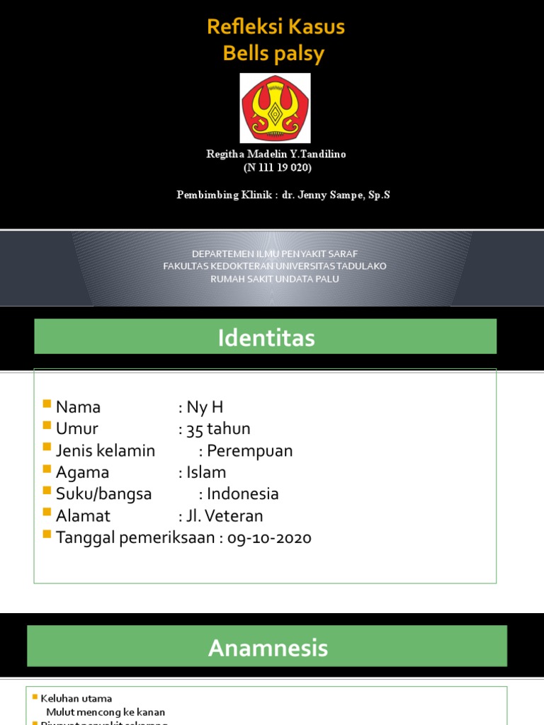 Refka Bells Palsy | PDF