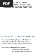 Neuromuscular Blocking Agent (Autosaved) | PDF | Neuromuscular Junction ...