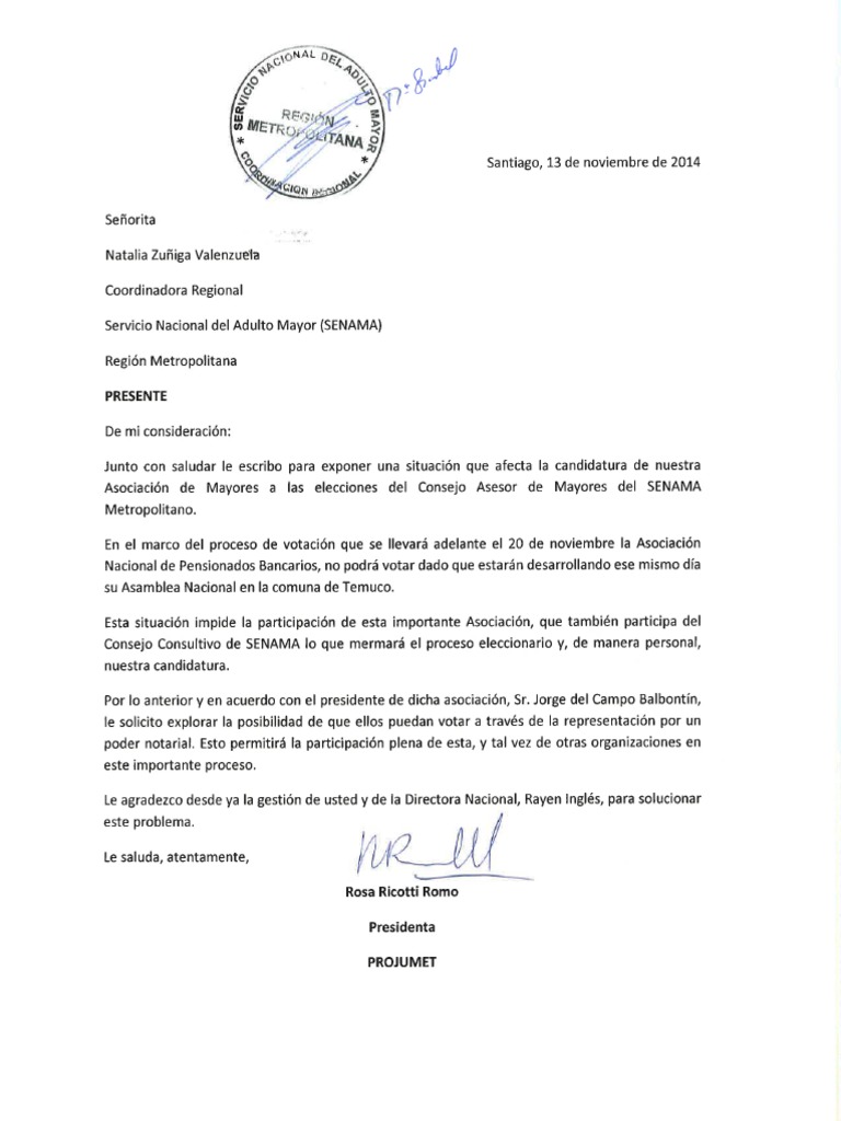 Carta Rricotti1311 | PDF