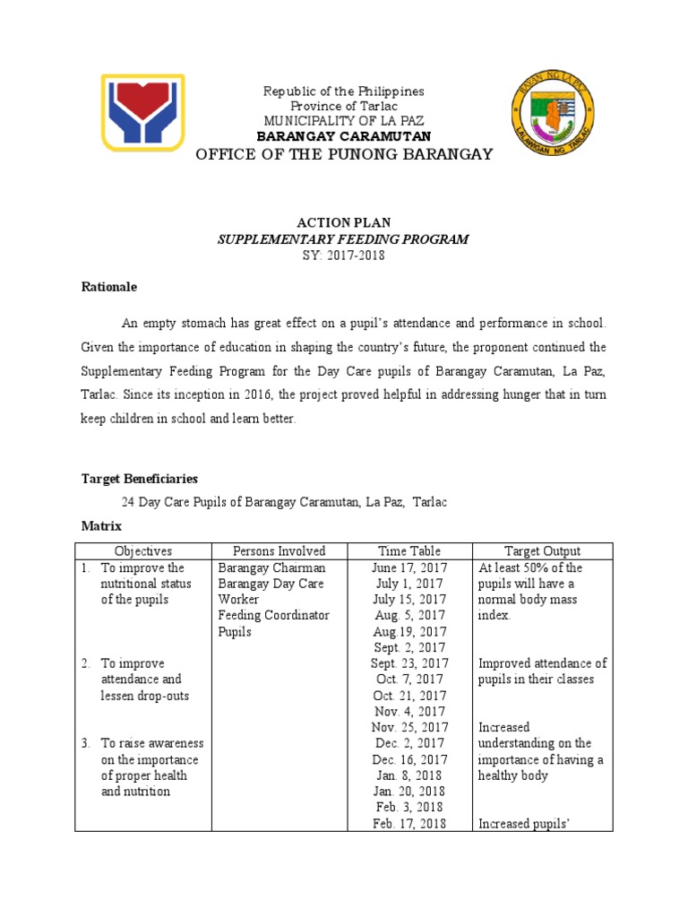 Office of The Punong Barangay | PDF | Health Sciences