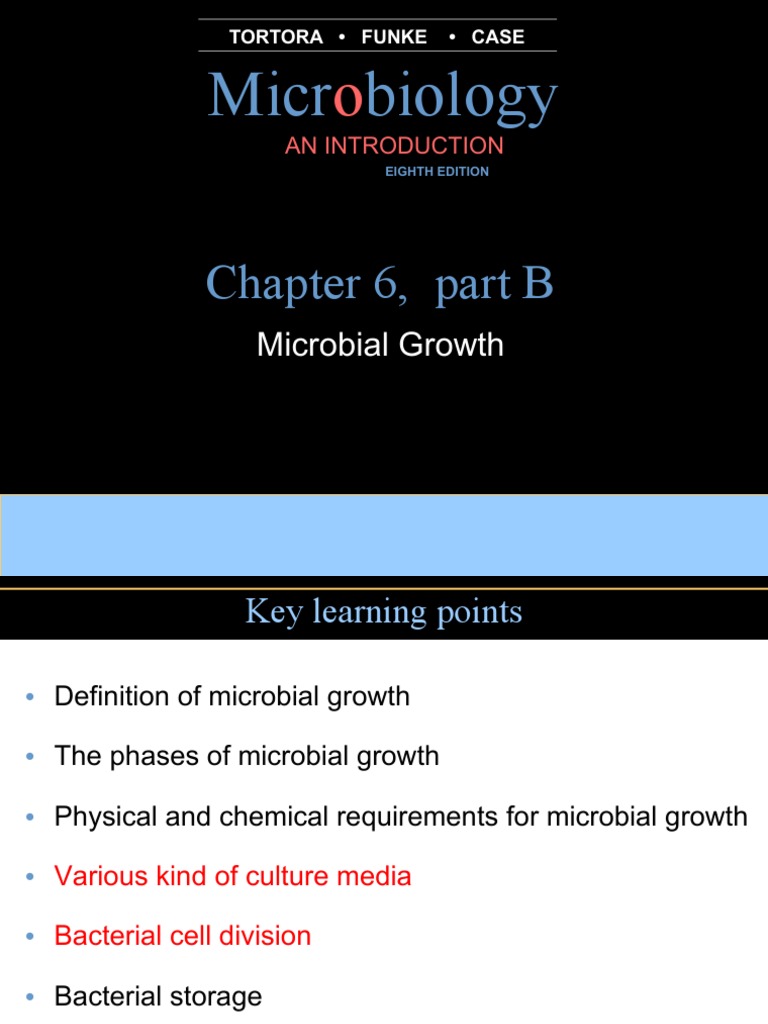 Micr Biology: Chapter 6, Part B | PDF | Growth Medium | Biology