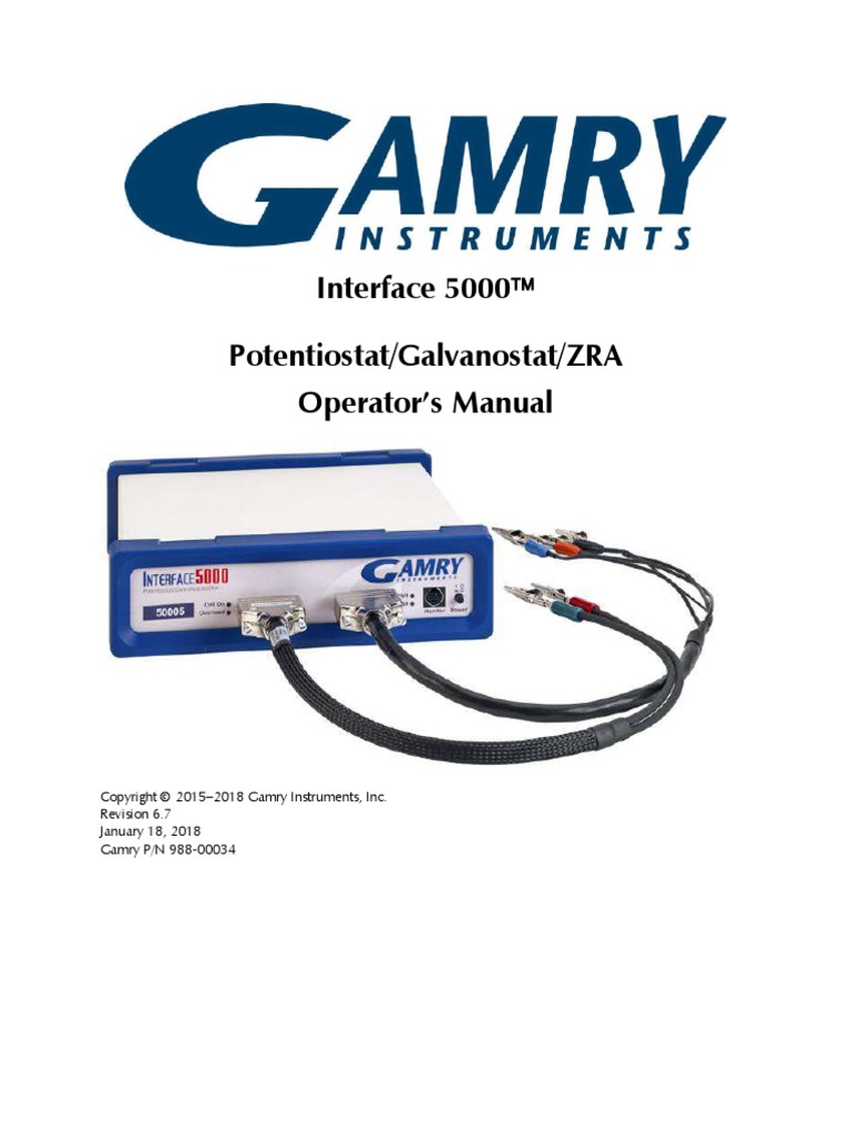 Interface5000 Users Manual | PDF | Power Supply | Electrostatic Discharge