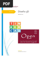 Mega Tutorial TinkerCAD | PDF | Métodos y materiales de enseñanza
