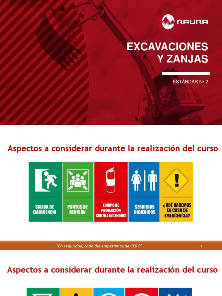 ESTANDAR #2 EXCAVACIONES Y ZANJAS Rev. 03 | PDF | Minería