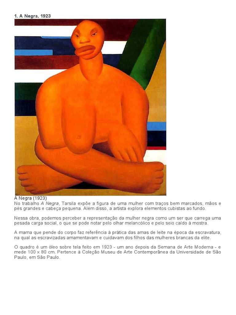 10 Maiores Obras Modernismo Tarsila | PDF