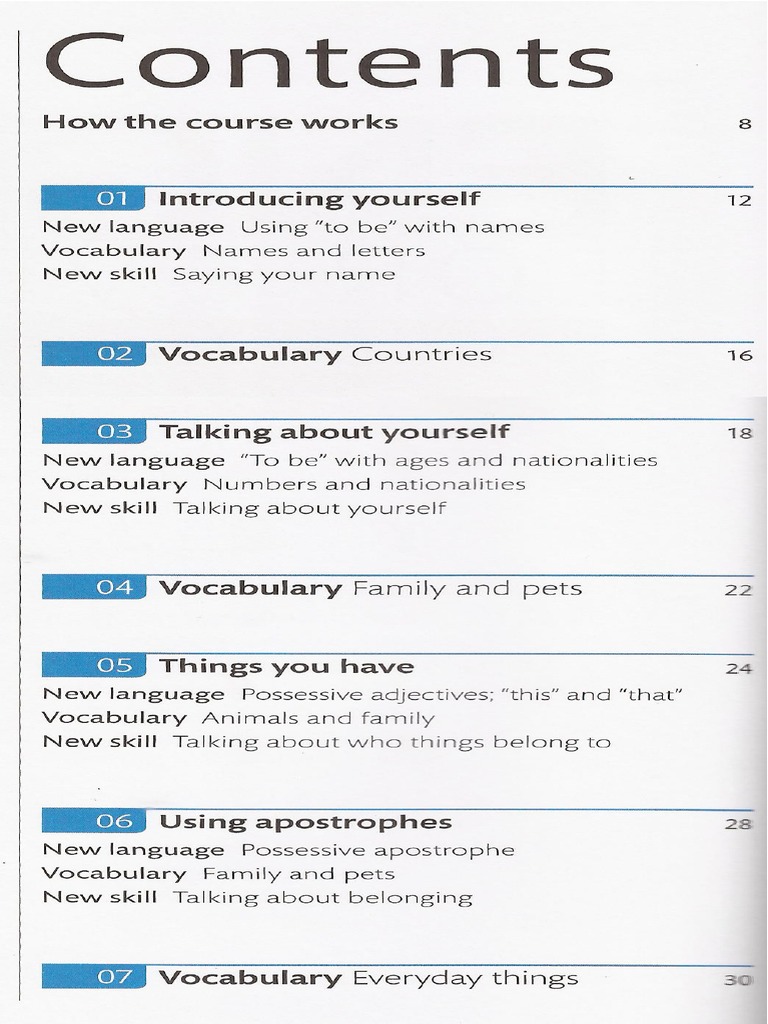 English For Everyone - Basic 1 | PDF