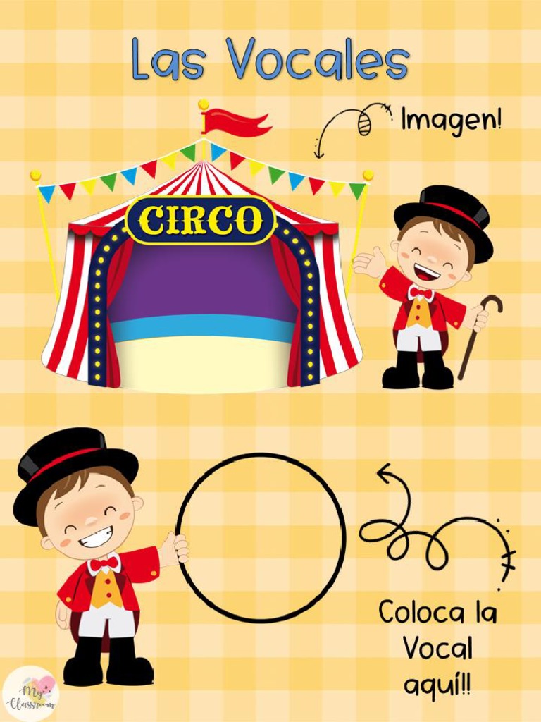 Vocales Circo Imprimir | PDF