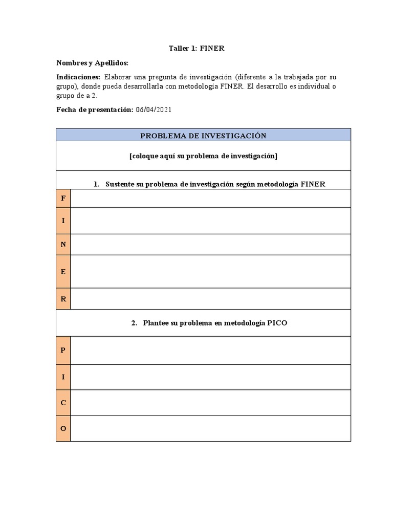 Taller 1. Finer y Pico | PDF | Arte