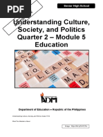 Detailed Lesson Plan in Understanding Culture Society and Politics ...