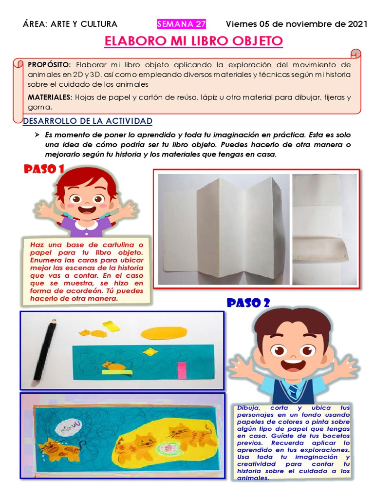 Ficha Arte y Cultura 05 de Nov | PDF | Cognición | Aprendizaje