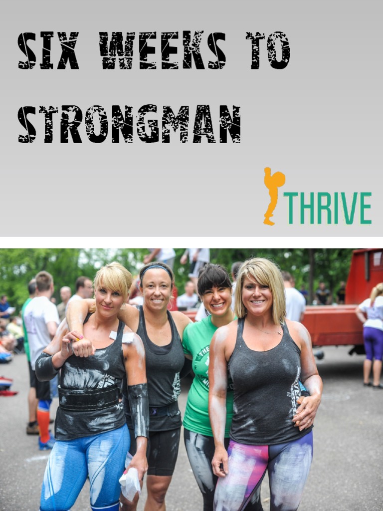 Thrive Strongman Program | PDF | Kettlebell | Physical Fitness