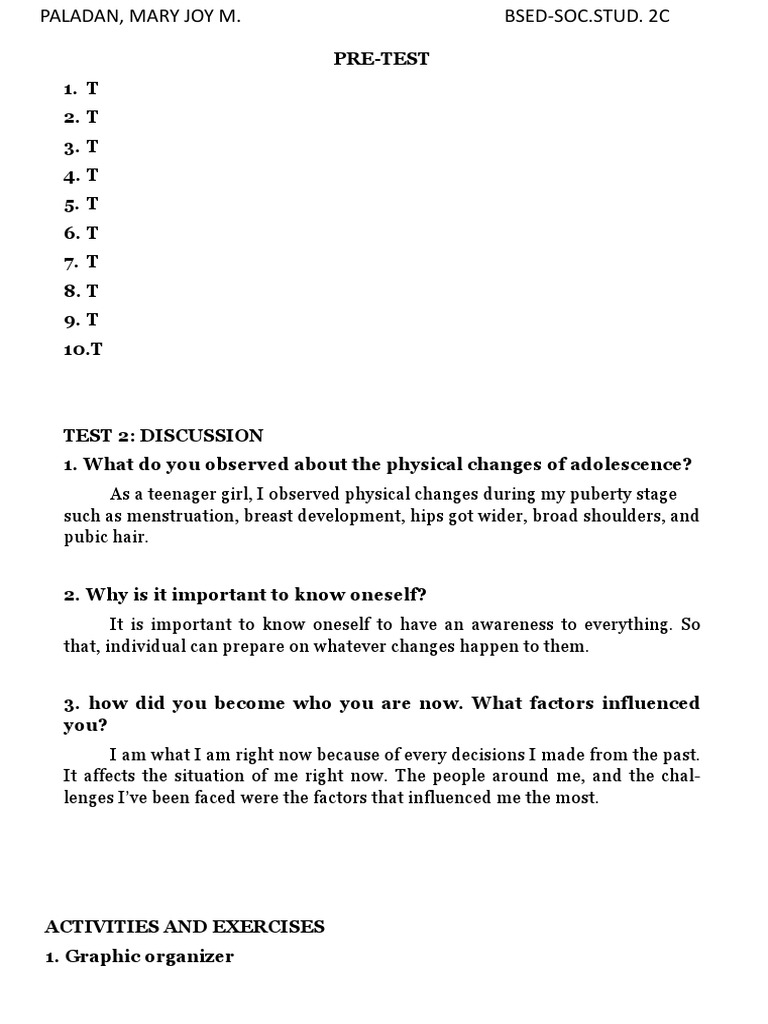 Educ 101 | PDF | Learning | Adolescence