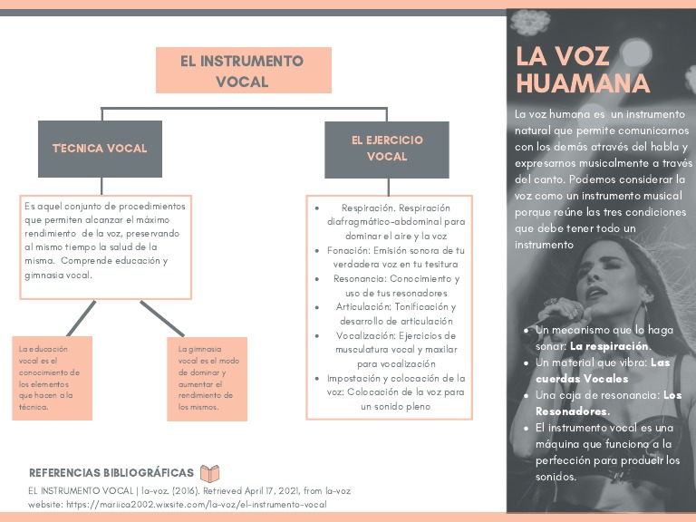 Tecnica y Ejercicio Vocal | PDF | Instrumentos musicales | Sonido