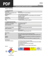 MB175-4 Ink Safety Data Sheet | PDF | Toxicity | Dangerous Goods