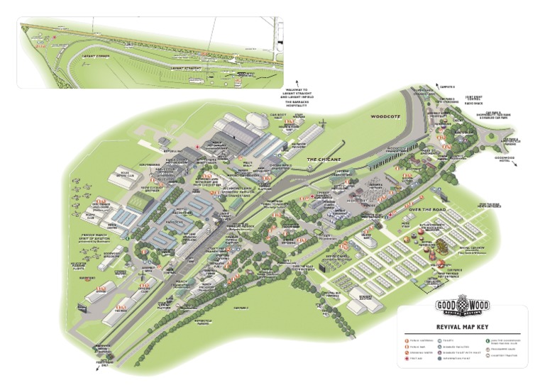 Goodwood Revival 2021 3d Map | PDF | Car | Motor Vehicle
