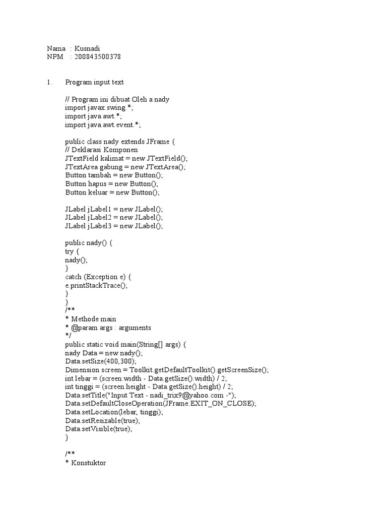 Flow Layout Adalah Jenis Pengaturan Layout Yang Paling Sederhana | PDF ...