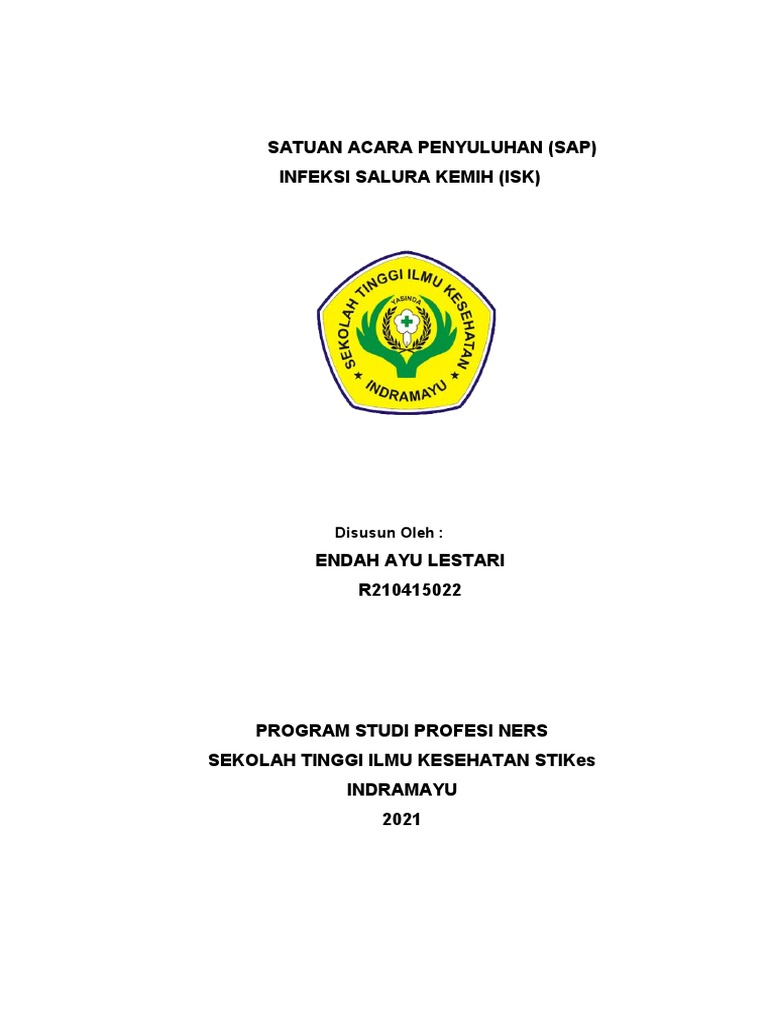 Sap (Isk) | PDF | Karier & Perkembangan | Kesehatan Holistik