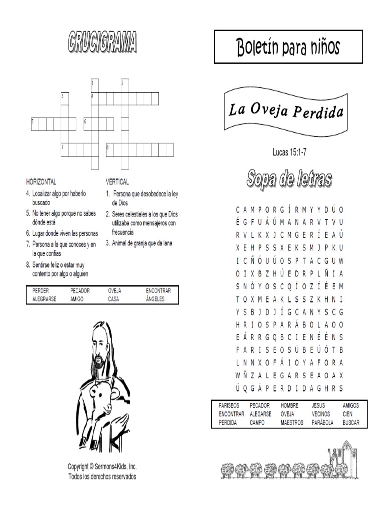 La Oveja Perdida Leccion | PDF