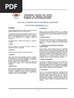 Modelo para Informe Lab-IEEE - Mod Lis | PDF | Sumario abstracto) | Medición