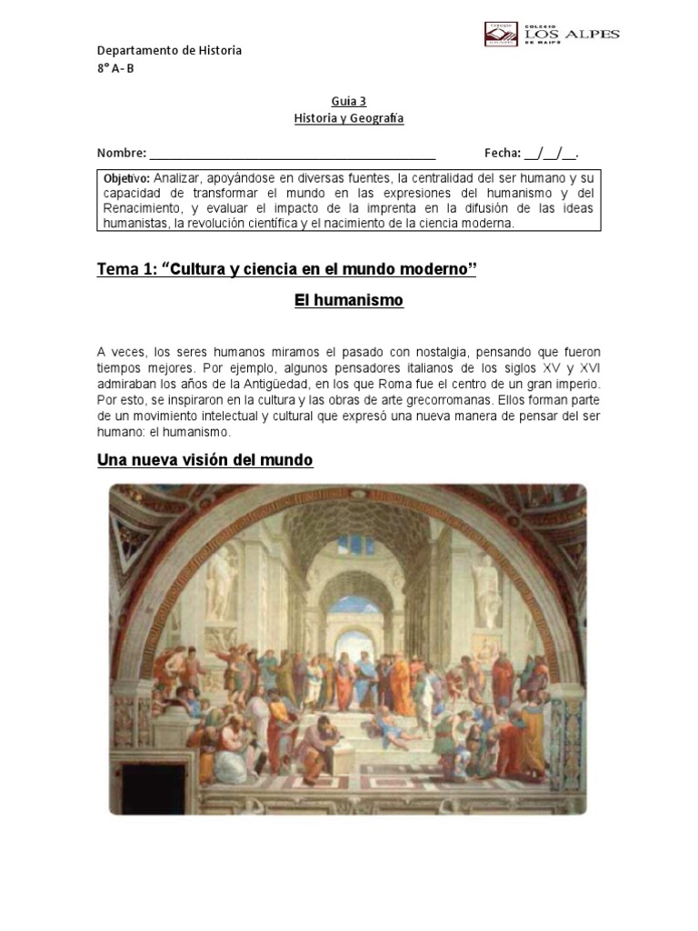 El Humanismo | PDF | Período moderno temprano