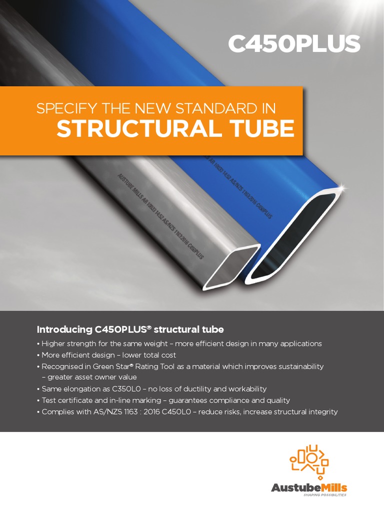 C450PLUS Brochure Jun19 INFRABUILD | PDF | Structural Steel | Design