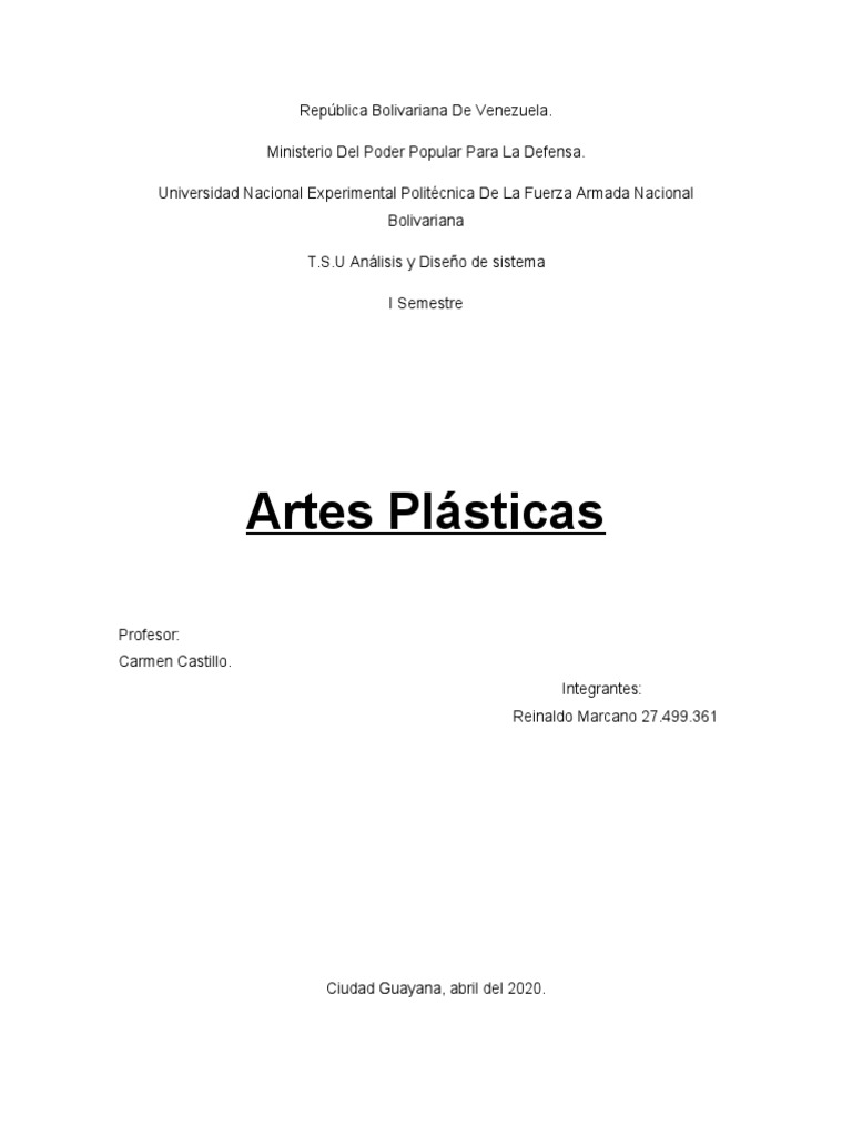 Artes Plasticas 1 | Descargar gratis PDF | Color