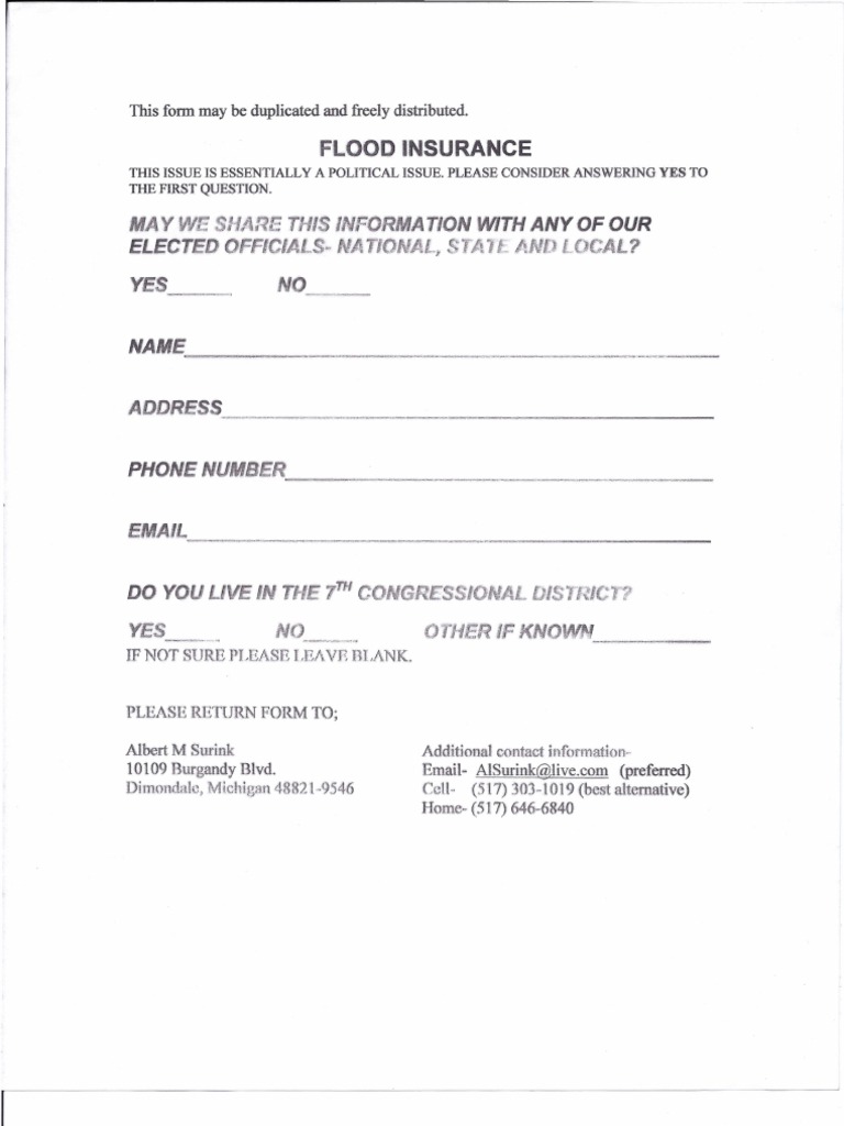 Flood Insurance | PDF