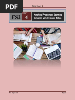 Matching Problematic Learning Situation With Probable Action | PDF | Learning | Virtual Reality