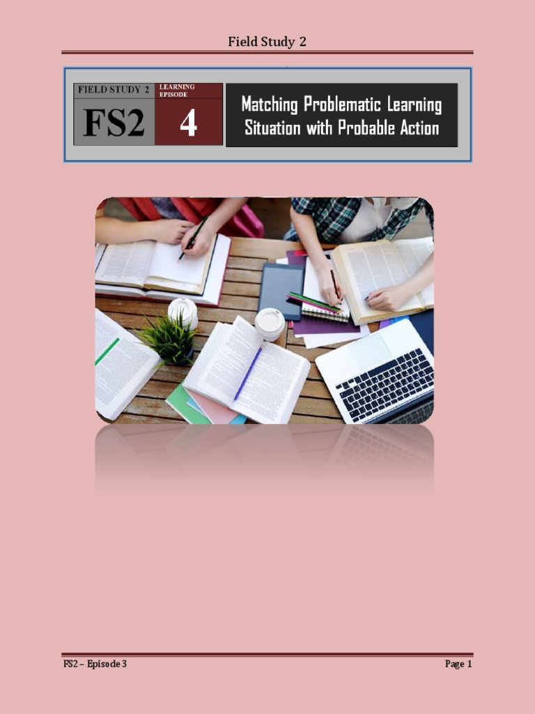 FS2 - Episode 4 | PDF | Reading Comprehension | Learning