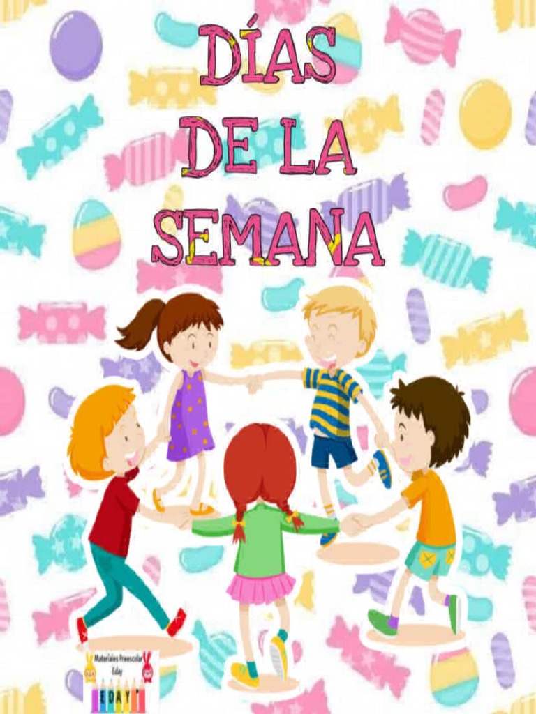 Láminas Días de La Semana de Niños Por Mundo de Rukkia 1 | PDF