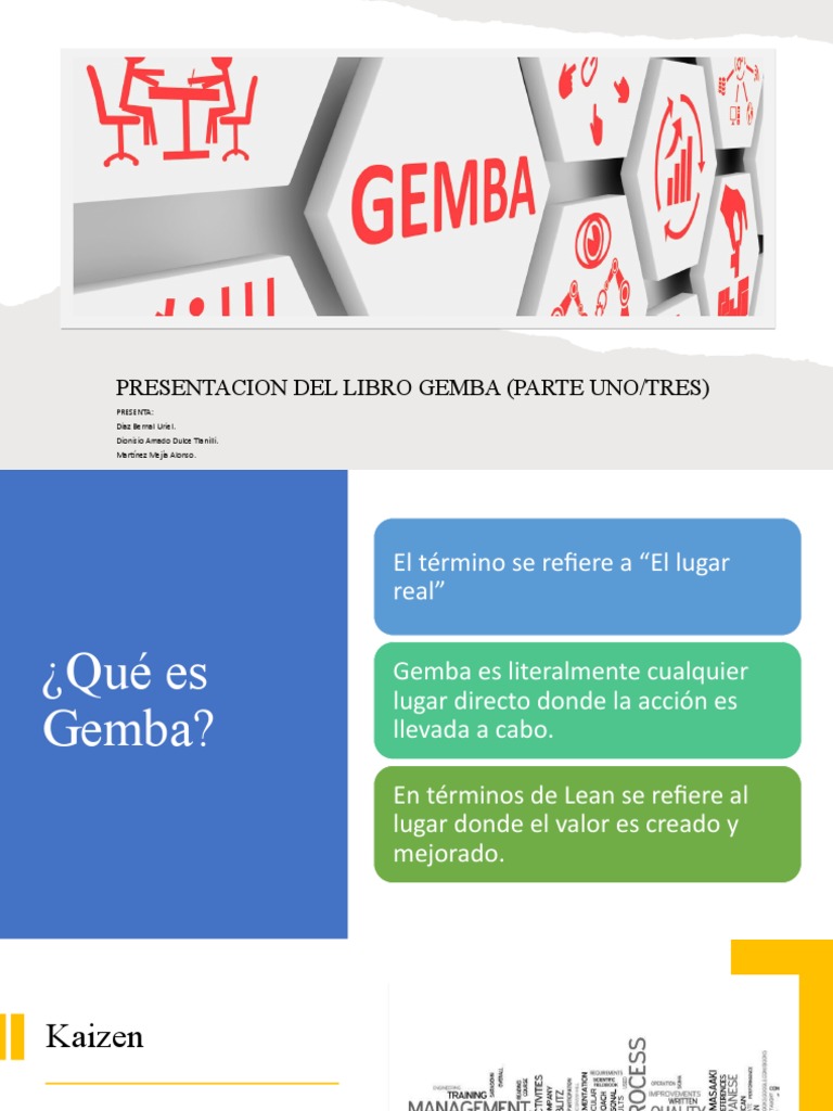 Gemba 3 | PDF | Calidad (comercial) | Diseño