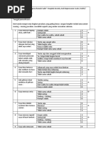 Kuesioner Epds Versi Indonesia | PDF