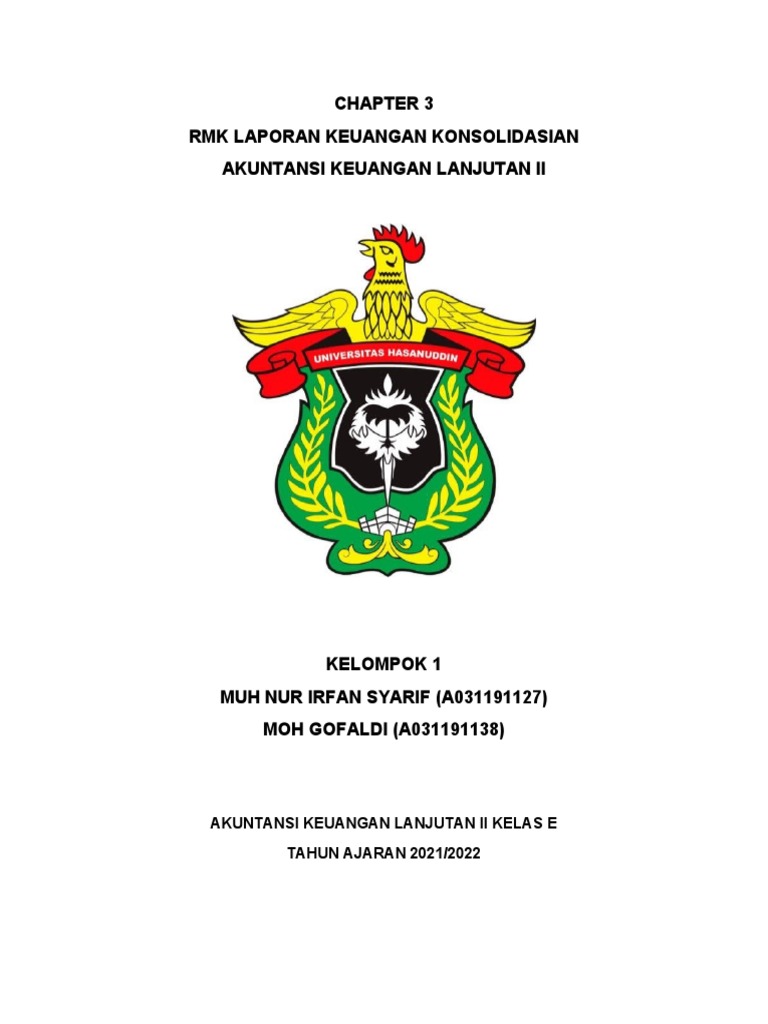 RMK Chapter 3 - Kombinasi Bisnis - Akuntansi Keuangan Lanjutan 2 | PDF