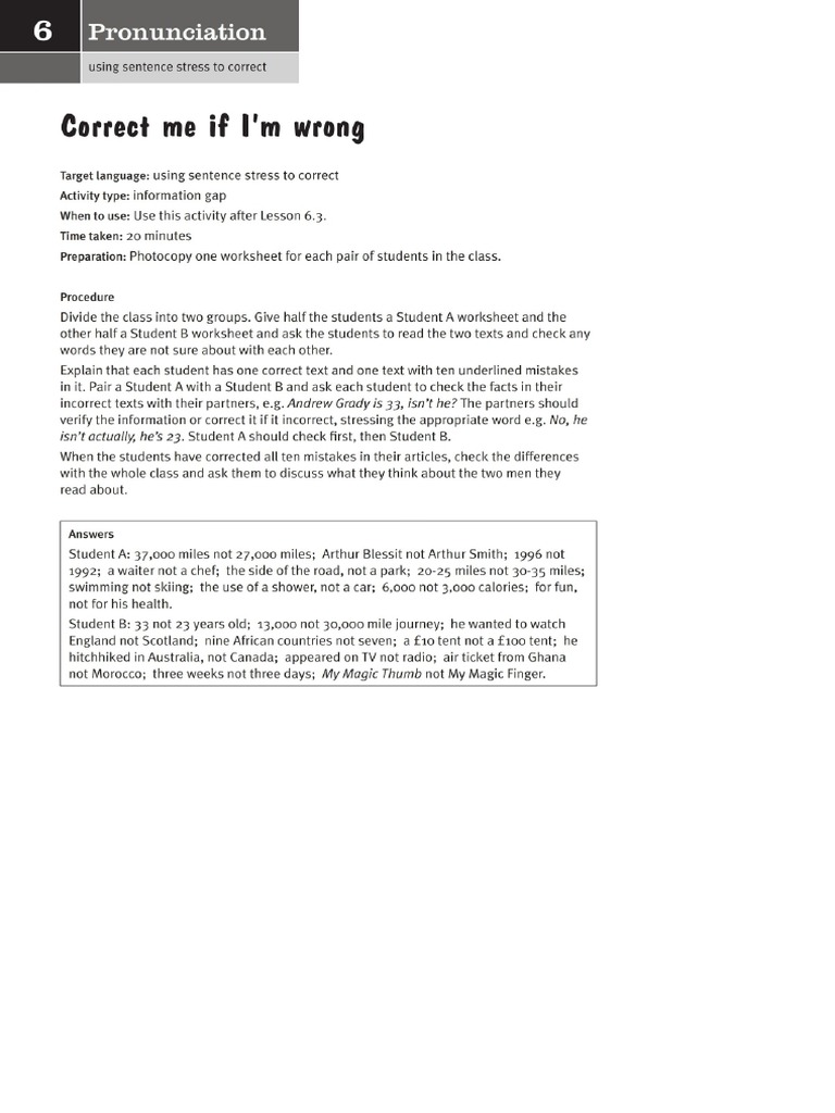 Contrastive Stress | PDF