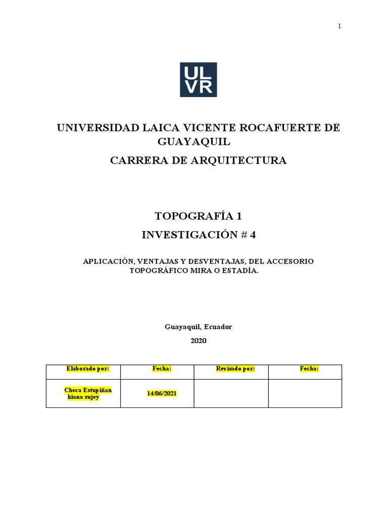 Accesorio Topográfico Mira o Estadía. | PDF | Topografía