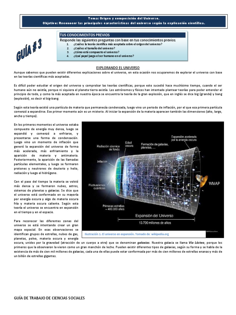 Origen y Composición del Universo | PDF | Universo | Galaxia