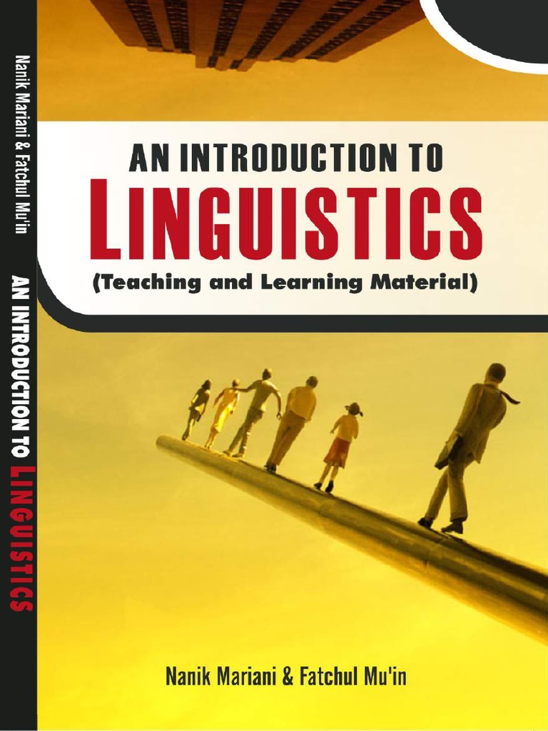 An Introduction to Linguistics: What is Language | PDF | Linguistics ...