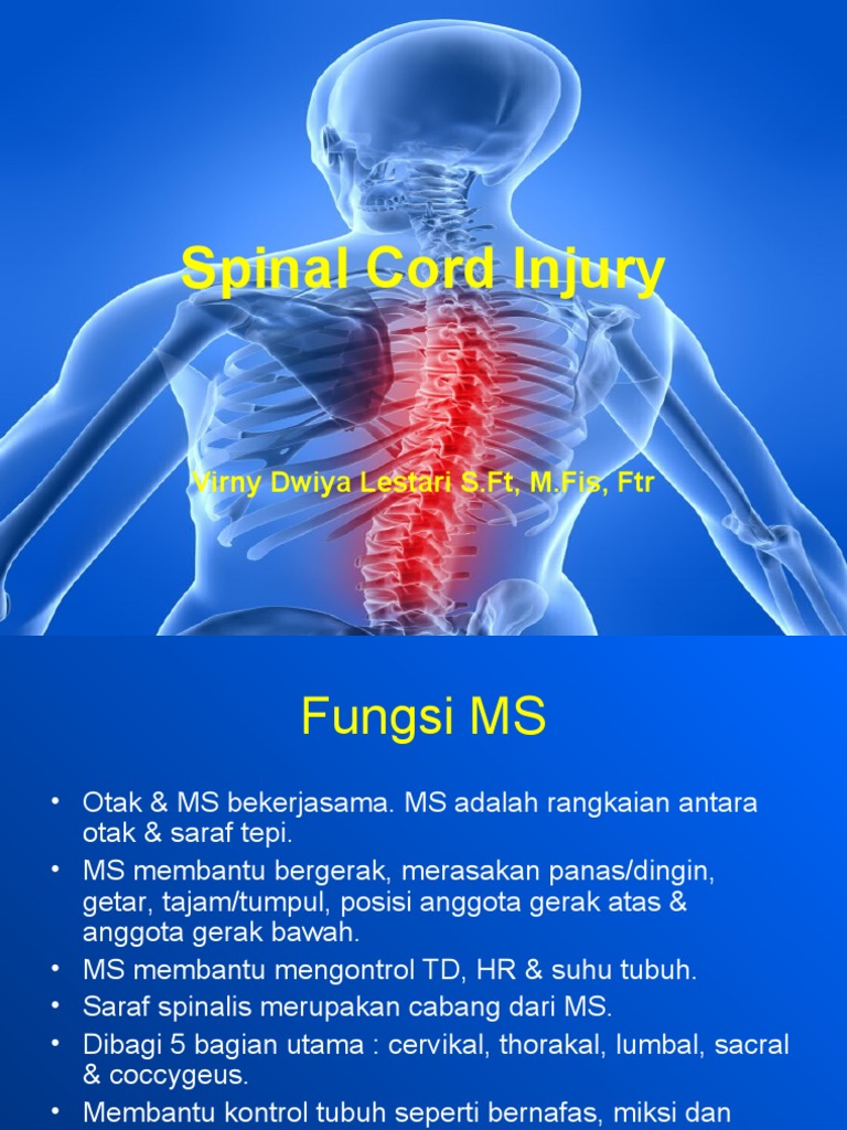 Spasme Otot Paralumbal pada Cedera Spinal | PDF