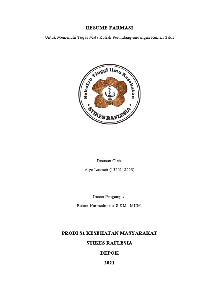 RESUME Perpu ALya 6 | PDF